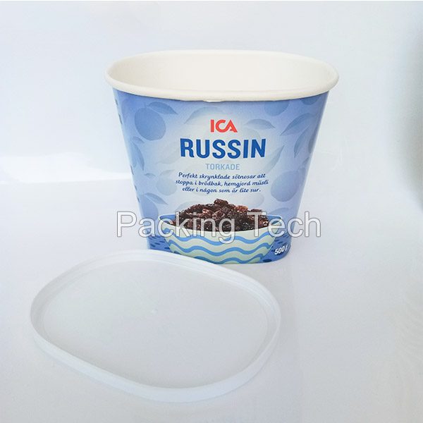 500g Square Ice Cream Paper Tub - Packing Tech