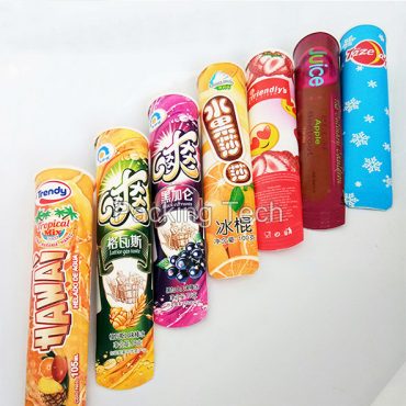 food beverage package, ice pops package, paper tube - Packing Tech